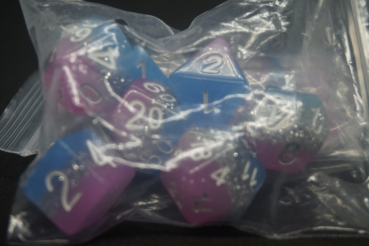 Trans Pride Dice Set. – Heart Captors